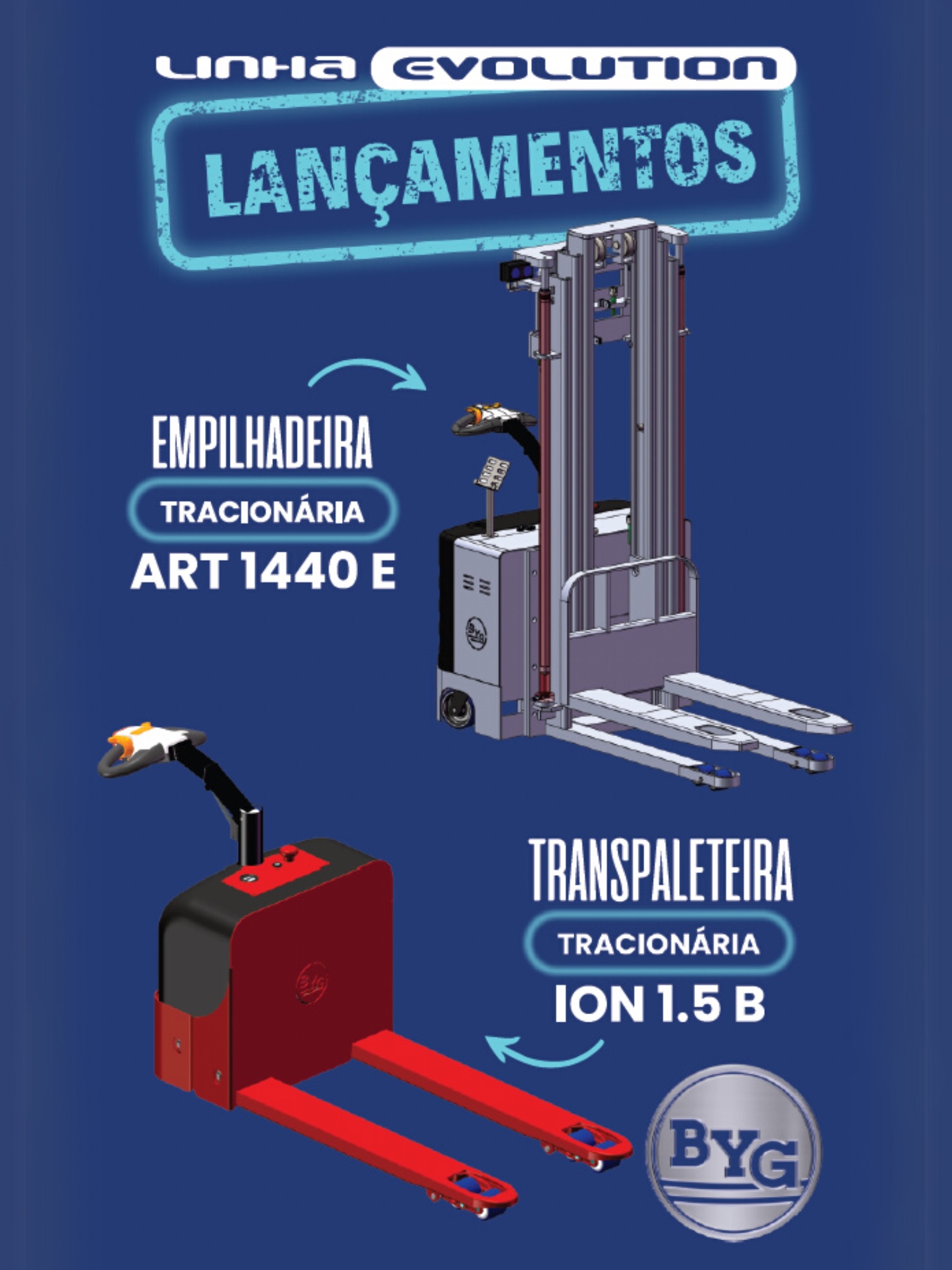 Empilhadeiras e Transpaleteiras – BYG – A Byg Transequip é ...